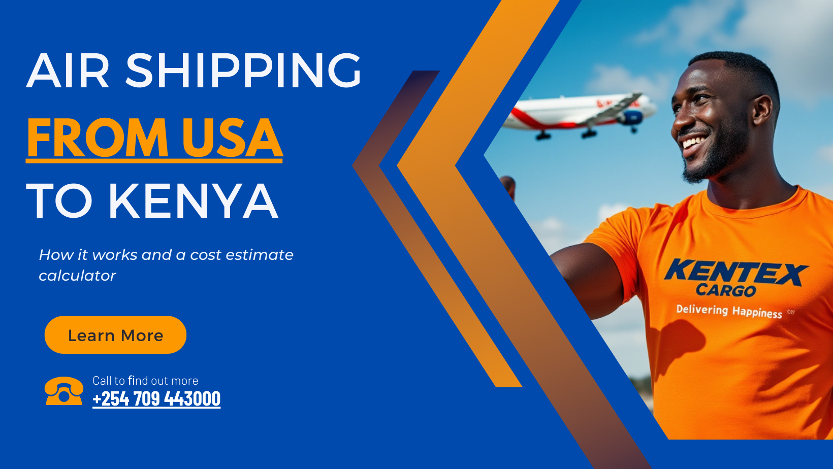 Air Shipping from USA to Kenya: Procedure and cost guide. - Kentex Cargo